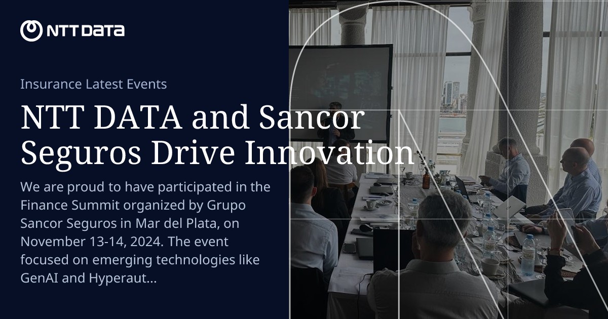 NTT DATA and Sancor Seguros Drive Innovation