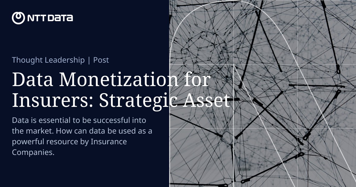 Data Monetization for Insurers: Strategic Asset