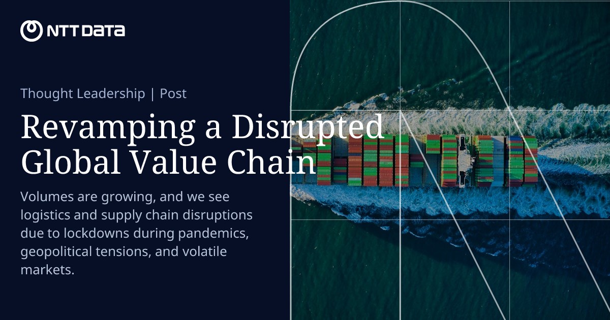 Revamping a Disrupted Global Value Chain