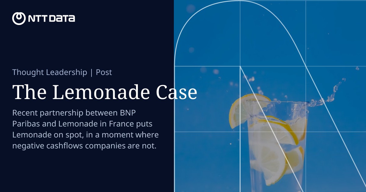 The Lemonade Case | NTT DATA Insurance