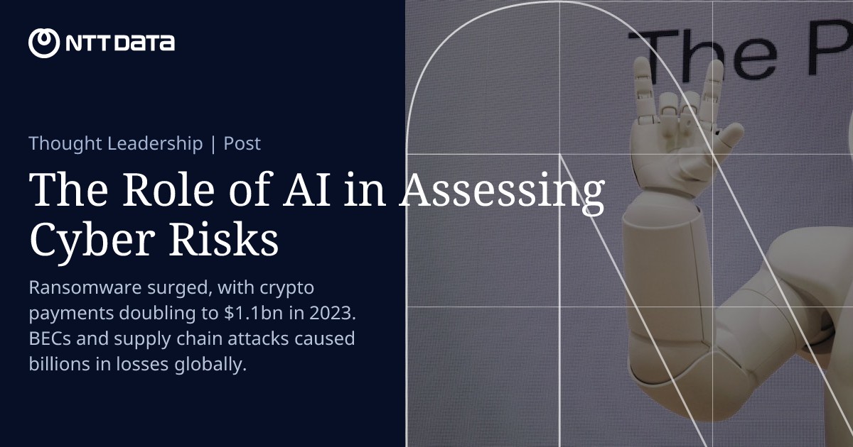The Role of AI in Assessing Cyber Risks | NTT DATA Insurance
