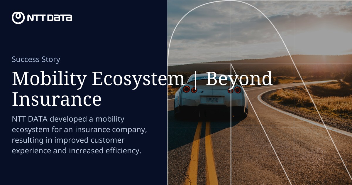 Mobility Ecosystem | Beyond Insurance | NTT DATA Insurance