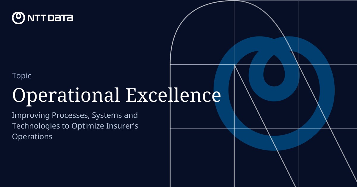 Operational Excellence | Insurance NTT DATA